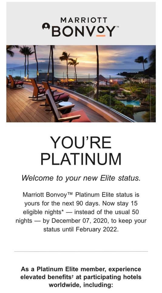 [Trick and Tips] How To : Marriott Bonvoy Status Match & Challenge 2020 ...
