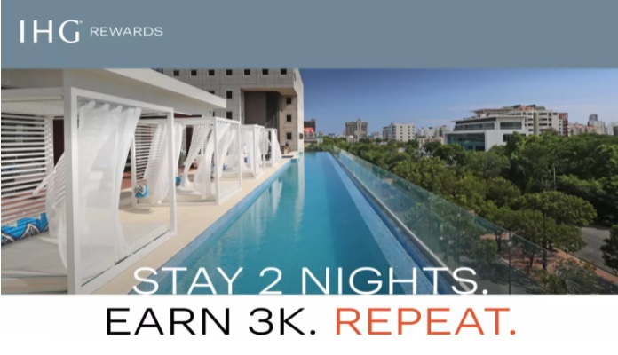 IHG Rewards : Stay 2 Nights Earn 3K Repeat Up To 6000 Points Stay 19 ...