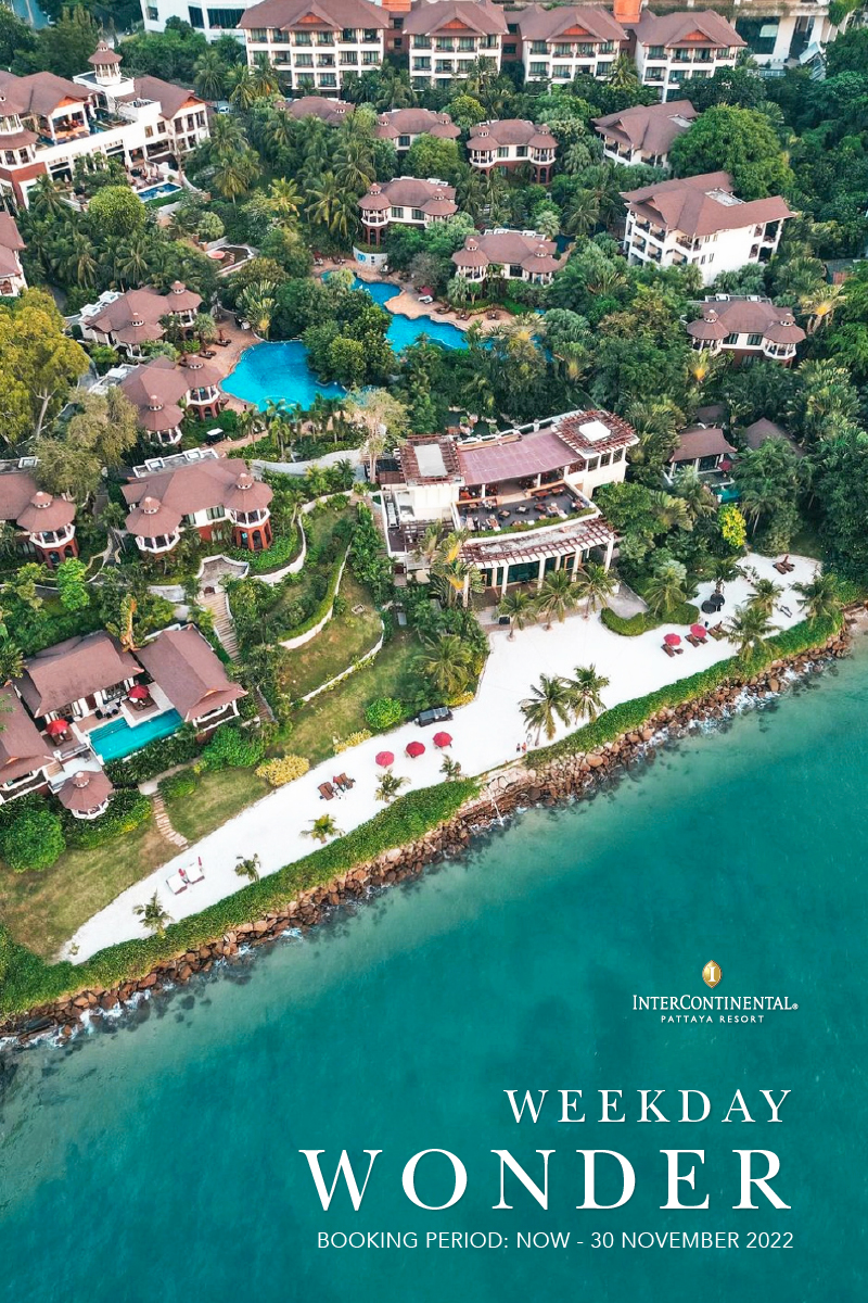 InterContinental Pattaya Resort : “𝙒𝙚𝙚𝙠𝙙𝙖𝙮 𝙒𝙤𝙣𝙙𝙚𝙧 𝙋𝙖𝙘𝙠𝙖𝙜𝙚” Start THB ...