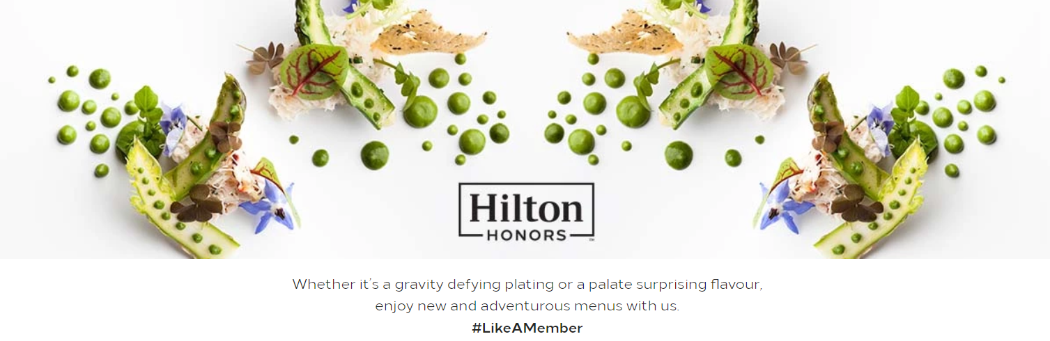 Hilton Honors : up to 25% off food & drinks across Asia Pacific Now To ...