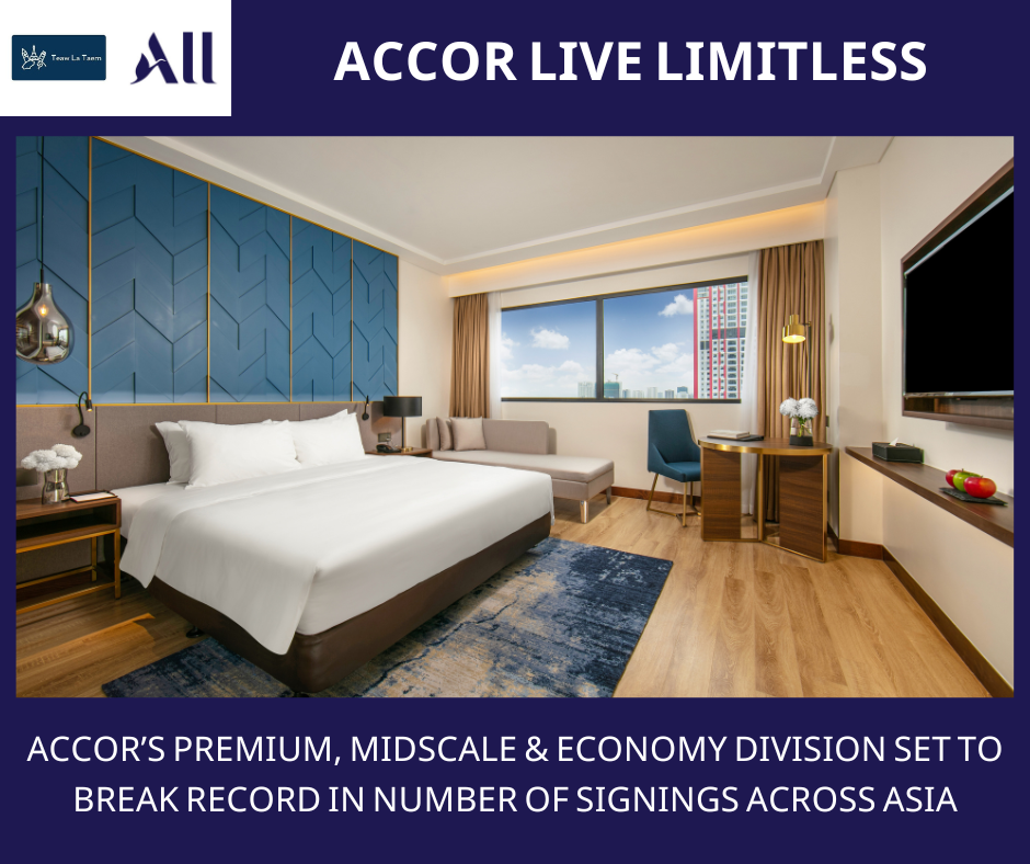 Accor’s Premium, Midscale & Economy Division Set to Break Record in Number of Signings across ...