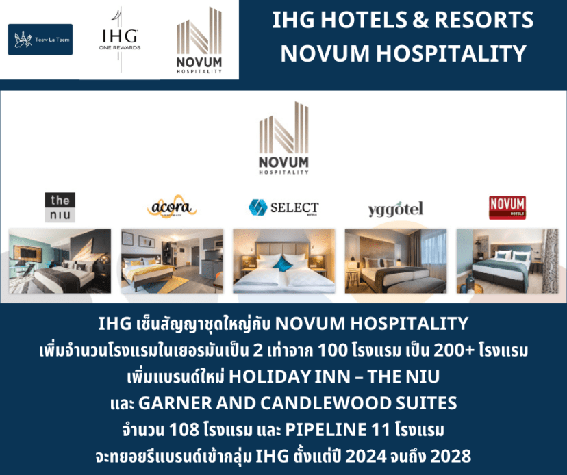 IHG Hotels & Resorts and NOVUM Hospitality sign agreement that doubles ...