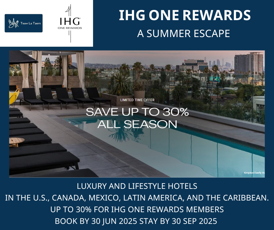 IHG One Rewards : IHG One Reward members savings of 30% in the United ...